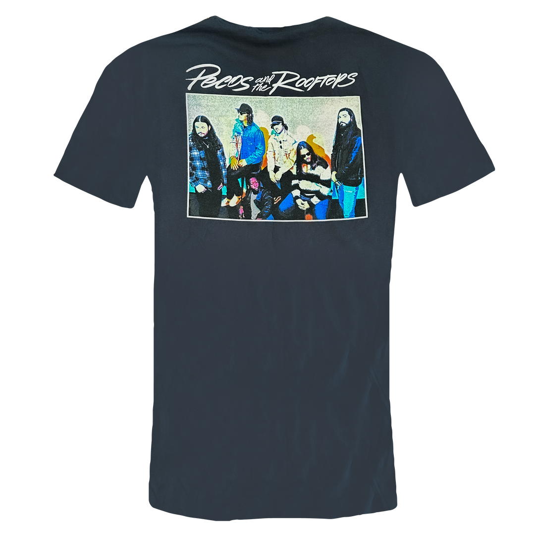 Black PRT Album Art Tee – Pecos & the Rooftops Merch