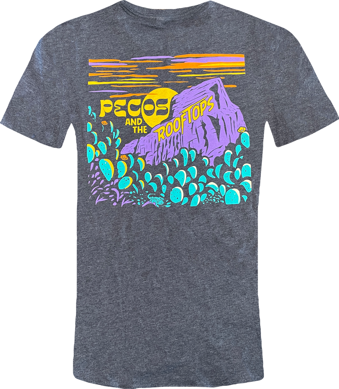 Retro Skyline Tee – Pecos & the Rooftops Merch