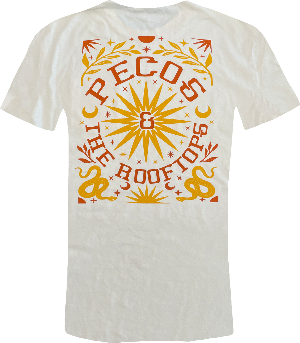 Ivory Sunrise Pocket Tee – Pecos & the Rooftops Merch